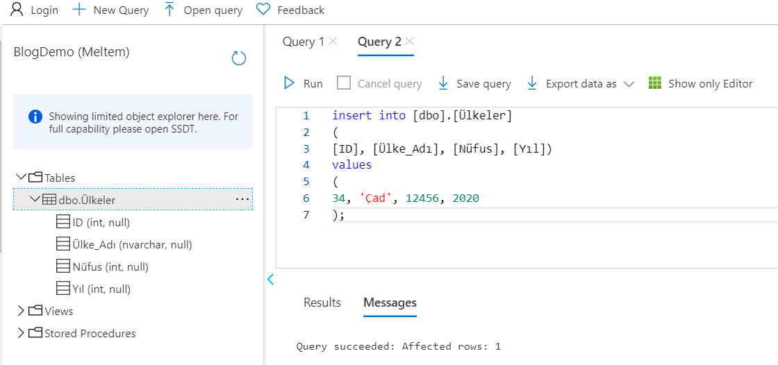 Azure SQL Database Oluşturma ve Power BI Desktop’a Veri Aktarımı ...